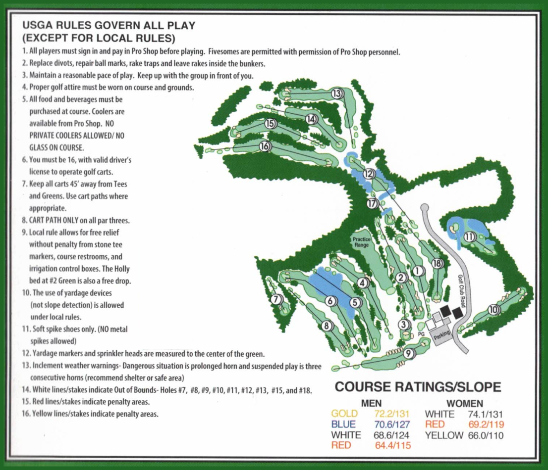 Golf – Douglas Golf and Country Club